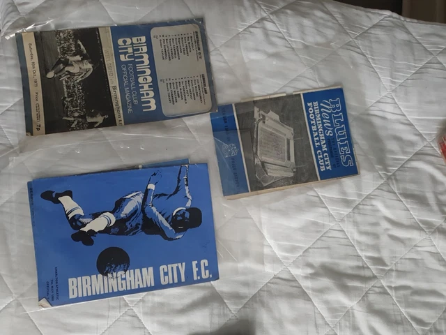 FOOTBALL PROGRAMME BUNDLE 1960s/70s Vintage £26.70 - PicClick UK