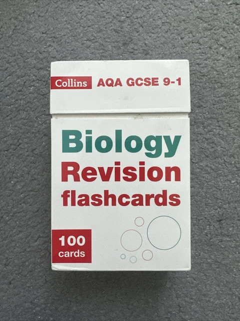 NEW AQA GCSE 9-1 Biology Revision Flashcards (Collins GCSE 9-1 Revision ...