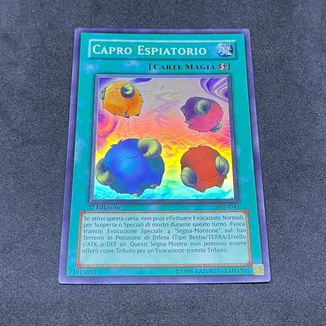 YU-GI-OH! SUPER RARA Capro Espiatorio Mij-i041 1ª Edizione EUR 9,90 ...