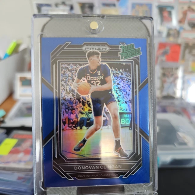 2023 PRIZM DRAFT Picks Donovan Clingan Rated Prospect Blu/199 EUR 17,04 ...