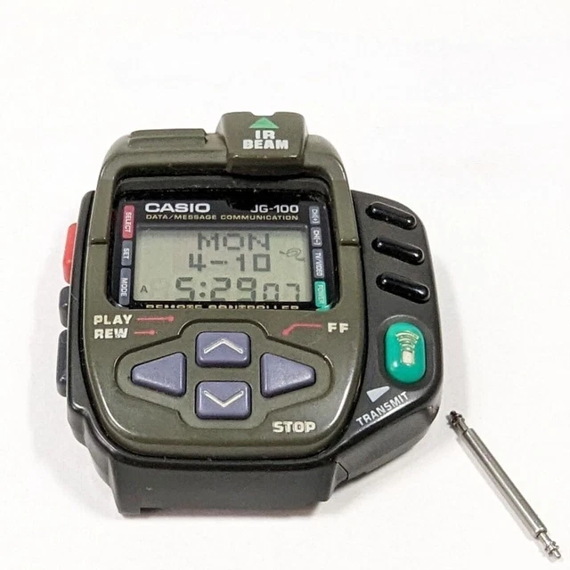 CASIO JG-100 CYBERCROSS Game Communicator spazzatura dal Giappone EUR ...