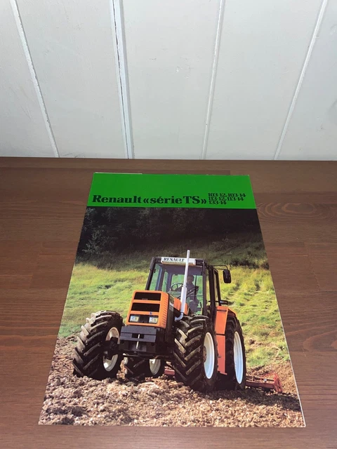 BROCHURE PROSPEKT PROSPECTUS EDITION 1984 TRACTEUR RENAULT SERIE TS tractor-ih EUR 9,99 ...