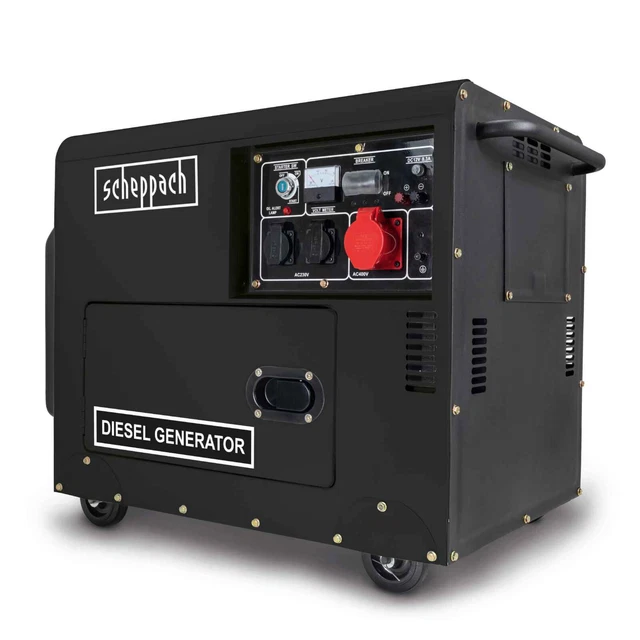 SCHEPPACH DSE5500 DIESEL Generator Stromerzeuger 7,9PS | 5000W ... SCHEPPACH DSE5500 DIESEL Generator Stromerzeuger 7,9PS | 5000W ...