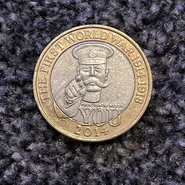 2014 TWO POUND Coin The First World War £2 Coin 1914-1918 £10.95 ...