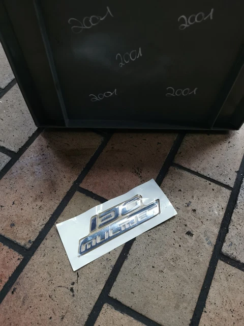 ORIGINAL FIAT DUCATO 06-14 Emblem Schriftzug Heckklappe 130 Multijet ...