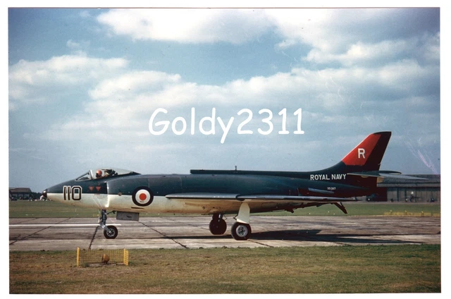 RN FAA Scimitar Xd267 Carrier Jet Fighter - Large Original Colour ...