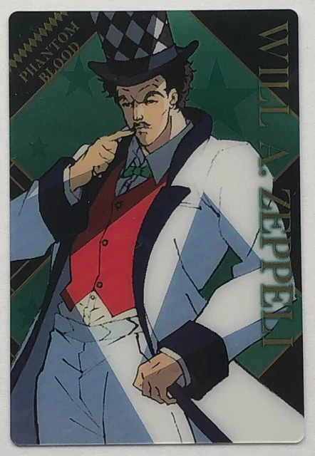JOJO'S BIZARRE ADVENTURE Part 1 Phantom Blood Wafer Card Zeppeli No.03 ...