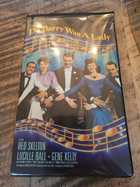 DU BARRY WAS A Lady Great Musicals Vhs Red Skelton, Lucille Ball, Gene ...