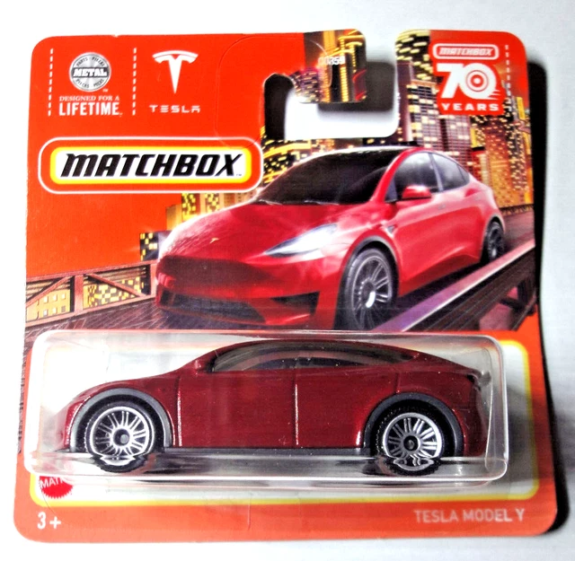 MATCHBOX - TESLA Model Y - Red - 70 Years MBX 2023 - HFR24 £7.54 ...