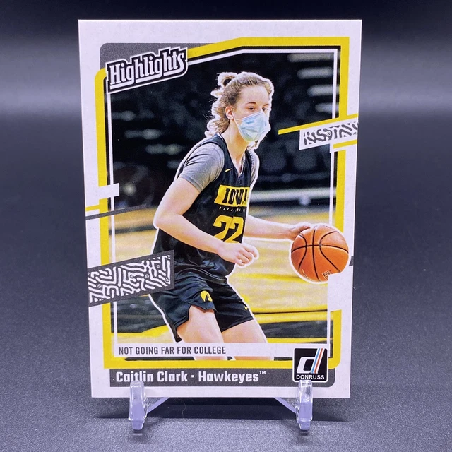 2024 DONRUSS CAITLIN Clark Collection Indiana Fever Rookie Iowa ...