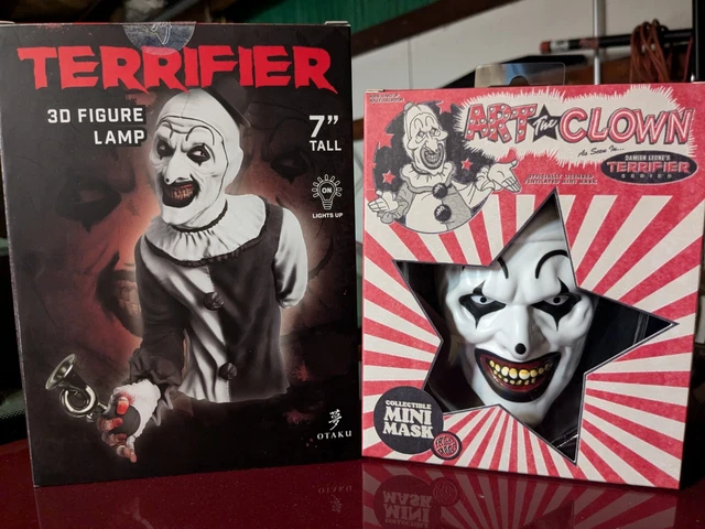 TERRIFIER 3D FIGURE Lamp ART THE CLOWN Otaku Halloween Horror & Mini ...