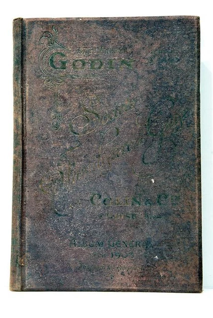 RARE CATALOGUE ILLUSTRÉ du chauffagiste du Familistère de Guise 1903 ...