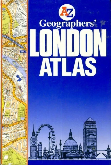 2721746 - A. To z. Mini London street atlas - Geographers' A-Z Map ...