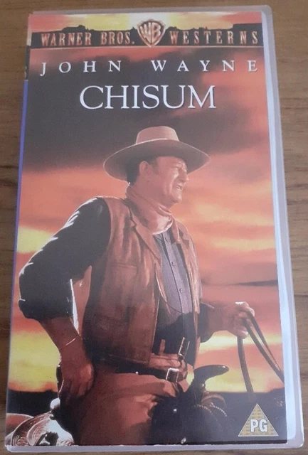 CHISUM JOHN WAYNE VHS Video Tape (VHS/H, 1998) LIKE NEW CONDITION RARE ...