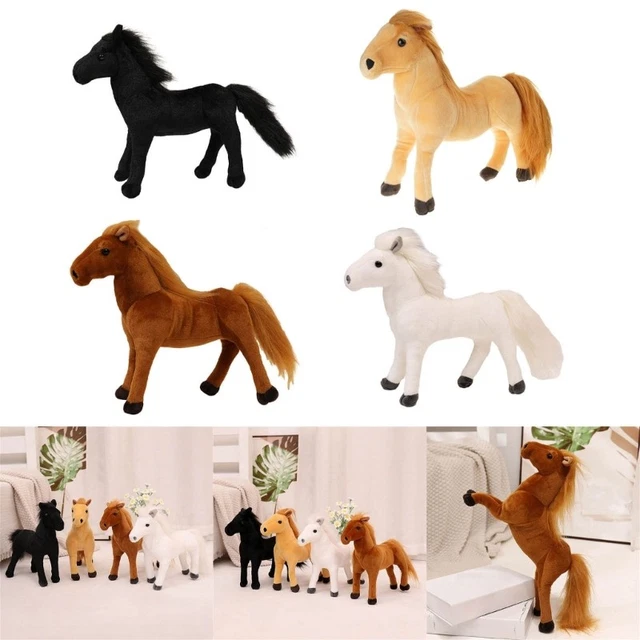 SKIN FRIENDLY STUFFED Doll for Children Horses Shape Doll Appeasing ...