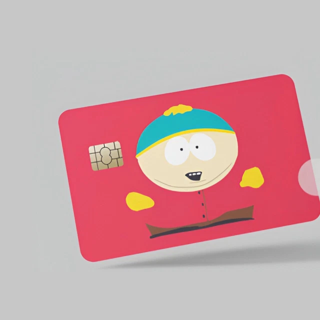 NEW SOUTH PARK Cartman Debit/credit Card Sticker Skin £9.03 - PicClick UK