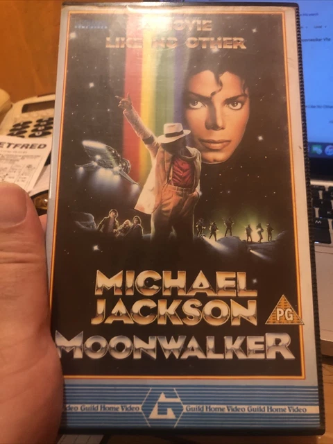 MOONWALKER VHS TAPE - Michael Jackson - Retro - 1988 - Video - FREEPOST ...