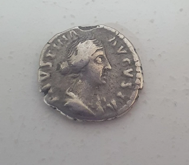 ROMAN EMPIRE FAUSTINA II Augusta Silver Denarius Coin (147-175 AD) £44. ...