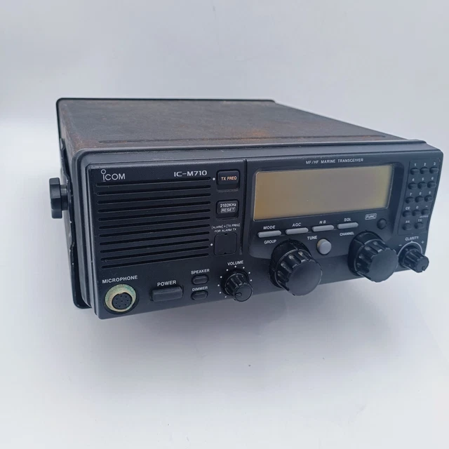 ICOM IC-M710 PROFESSIONAL Marine MF/HF SSB Transceiver Single Sideband ...