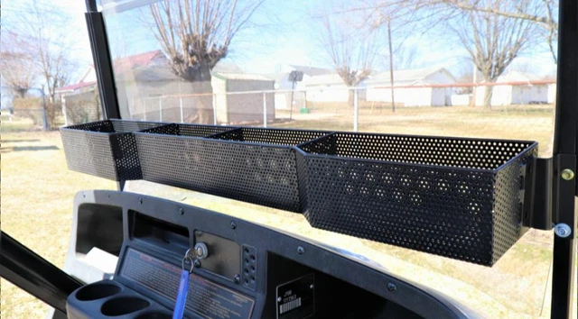 EZGO TXT GOLF Cart Front Basket Dash Storage Organizer One Solid Piece ...