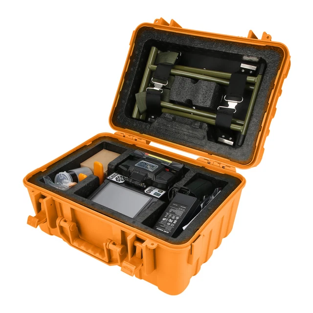 FS-60C FIBER OPTIC Welding Splicing Machine Optical Fiber Splicer NDE £ ...