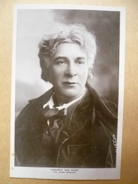 POSTCARD- DUTCH COMPOSER,CELLIST and Actor-AUGUSTE VAN BIENE~The Actor ...