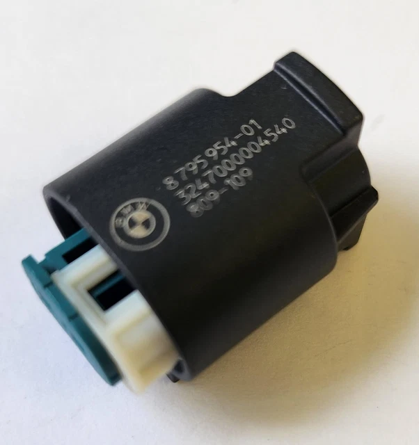 BMW WIRING CABLE Plug Terminal Connector 2 Pole 7507529 12527507529 New ...