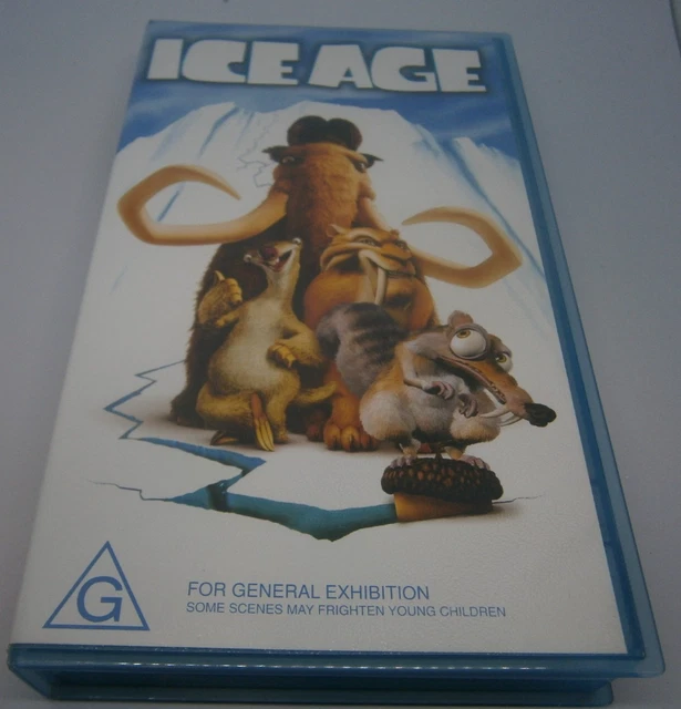 ICE AGE (VHS Movie, 2002) Roy Romano, John Leguizamo, Denis Leary ...