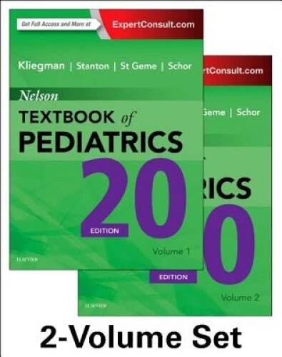NELSON TEXTBOOK OF Pediatrics, 2-Volume Set by Robert M. Kliegman NEUF ...