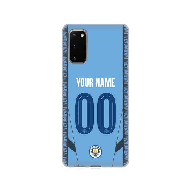CUSTOM MANCHESTER CITY Fc 2024/25 Badge Kit Soft Gel Case For Samsung ...
