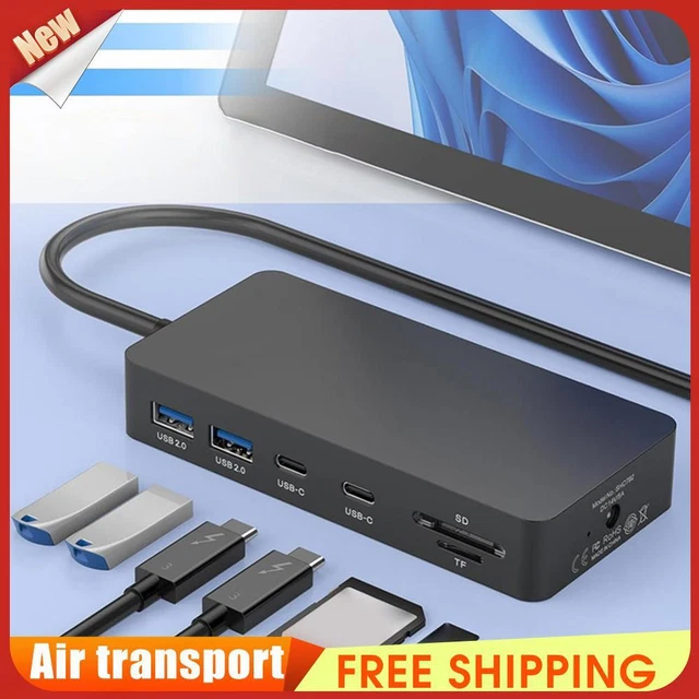 PER MICROSOFT SURFACE Dock 100Mb/s Hub LAN Tipo C 11 in 1 per Surface ...