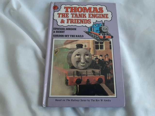 THOMAS & FRIENDS Book, Edward, Gordon & Henry 1985 Children's Ladybird ...