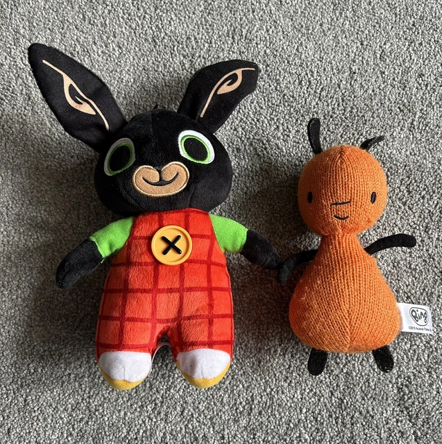 BING BUNNY AND Flop Cuddly Soft Toys Cbeebies Plushes Please Read ...