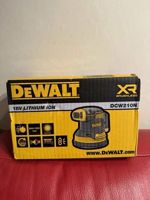 DEWALT DCW210N-XJ 18 V Li-ion Brushless Orbital Sander | brand new ...