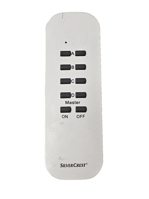 GENUINE ORIGINAL SILVERCREST 8 50 50 00075 433 92MHz REMOTE CONTROL £9. ...