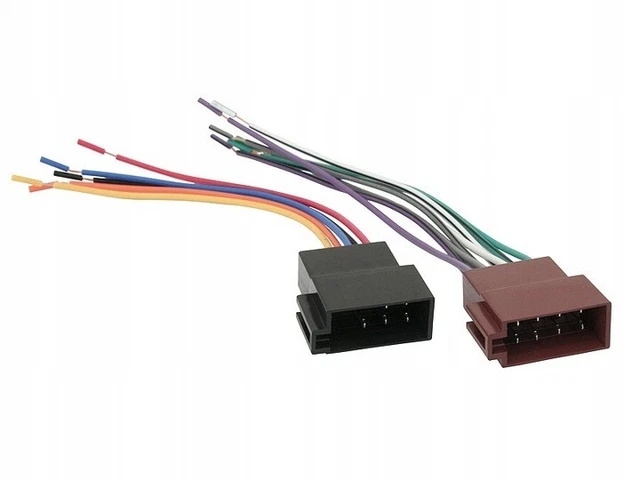 AUTORADIO ANSCHLUSSKABEL ANSCHLUSS Kabel Iso-Din Stecker EUR 11,00 ...
