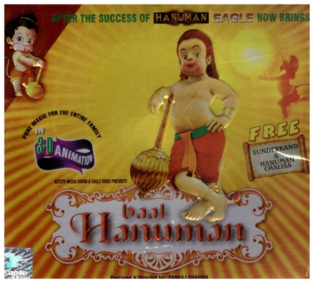 BAAL HANUMAN - 3D Animation [VCd] animated Movie £9.80 - PicClick UK
