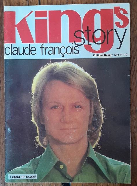 RARE LIVRET CLAUDE FRANCOIS King's Story N°10 46p. EUR 24,99 - PicClick FR