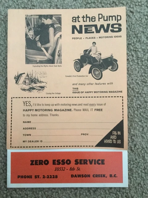VINTAGE ESSO MAGAZINE $13.95 - PicClick CA