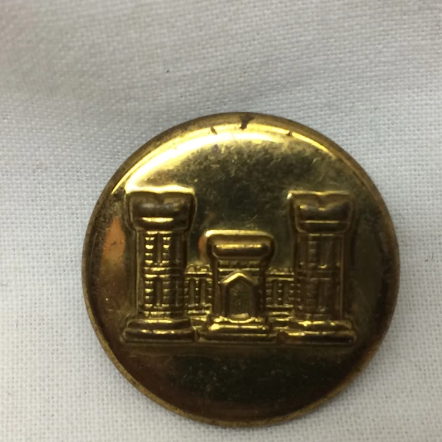 MILITARY PIN US Army Engineers Collar Disk insignia Badge $15.44 - PicClick