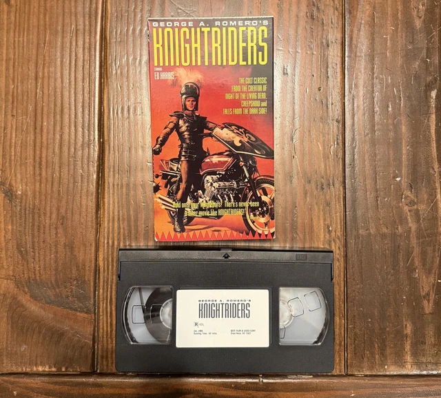 GEORGE A. ROMERO KNIGHTRIDERS VHS Video Tape VHS Best Film £18.09 ...