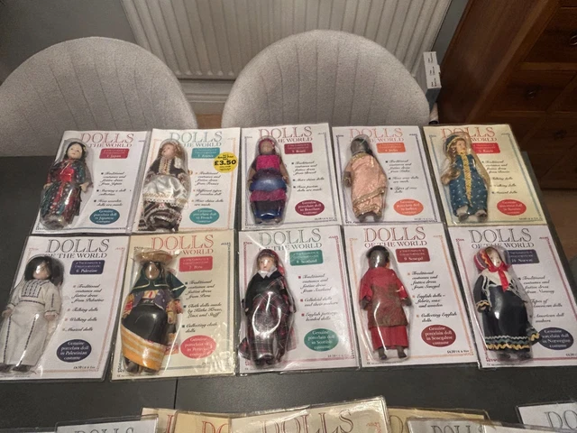 DOLLS OF THE World set 1-10 ,new In original packaging £42.30 - PicClick UK
