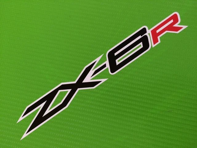 ZX6R LOGO DECAL Sticker for Race, Track Bike, Toolbox, Garage or Van ...