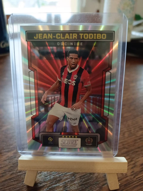 PANINI SCORE LIGUE 1 2023-24 Laser Card - Jean-clair Todibo - OGC Nice ...