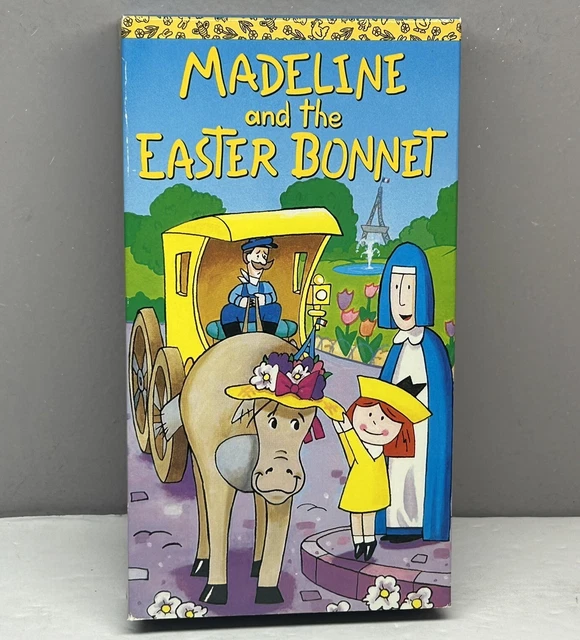 MADELINE AND THE Easter Bonnet VHS 1998 Video Tape Kids TV Show Case ...