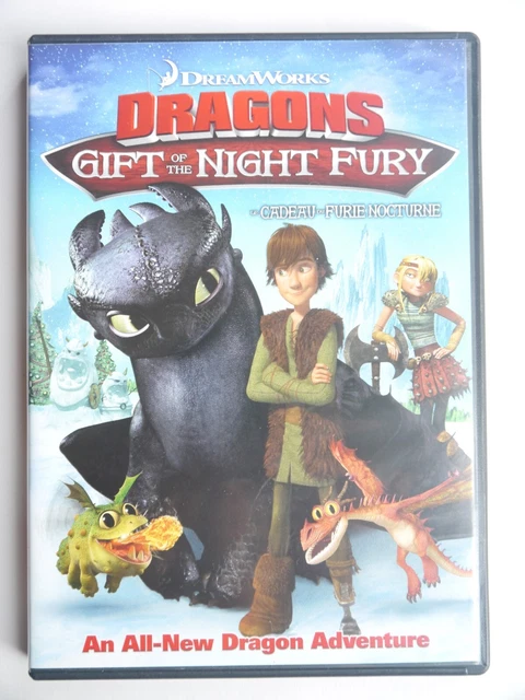 (D-42) DREAMWORKS; DRAGONS - Gift Of The Night Fury. DVD $3.50 ...