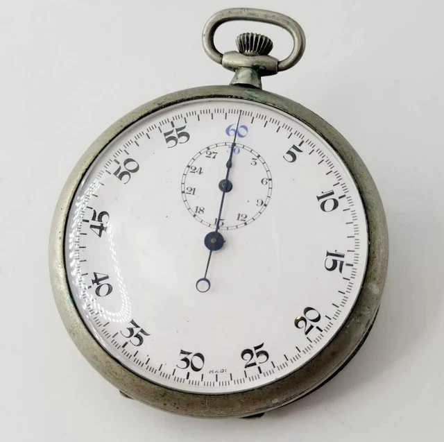 WW2 ARMY BOMB Timer, Stopwatch Pocket Watch Unknown Country Military ...