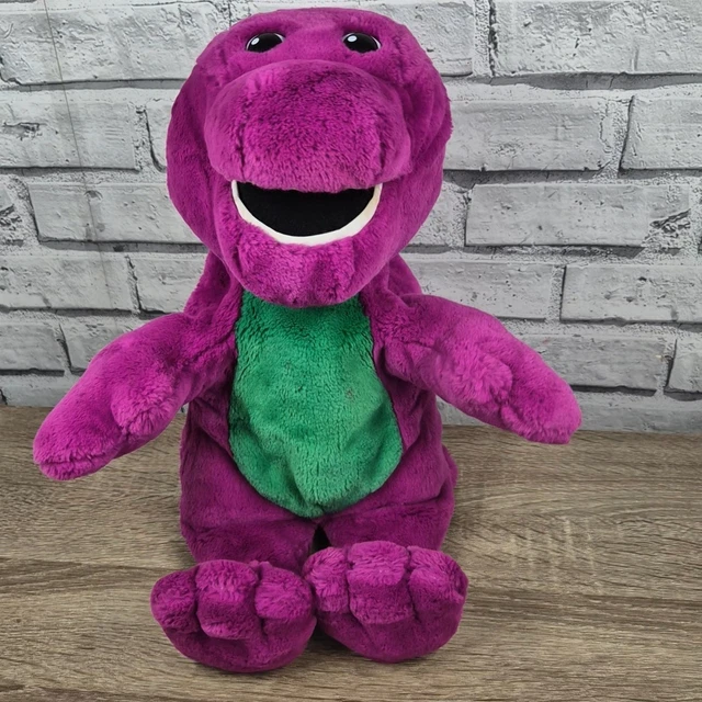 BARNEY DINOSAUR INTERACTIVE 13" Soft Toy Talking Moving Actimates ...