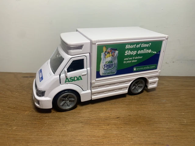 ADVENTURE FORCE ASDA Home Delivery Van 1:35 Diecast Model Car Light ...