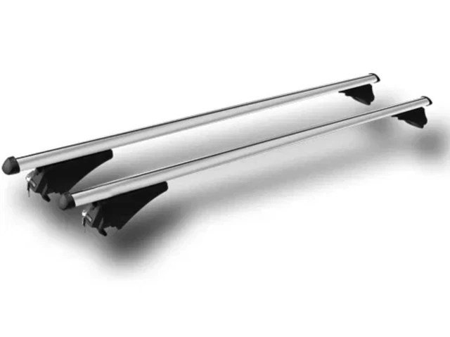 135CM INTEGRATED ROOF Rail Bars Flash Rails Aluminium Areo to fit ...